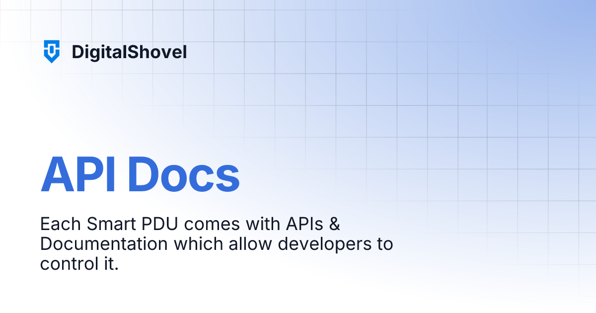 API Docs | DigitalShovel